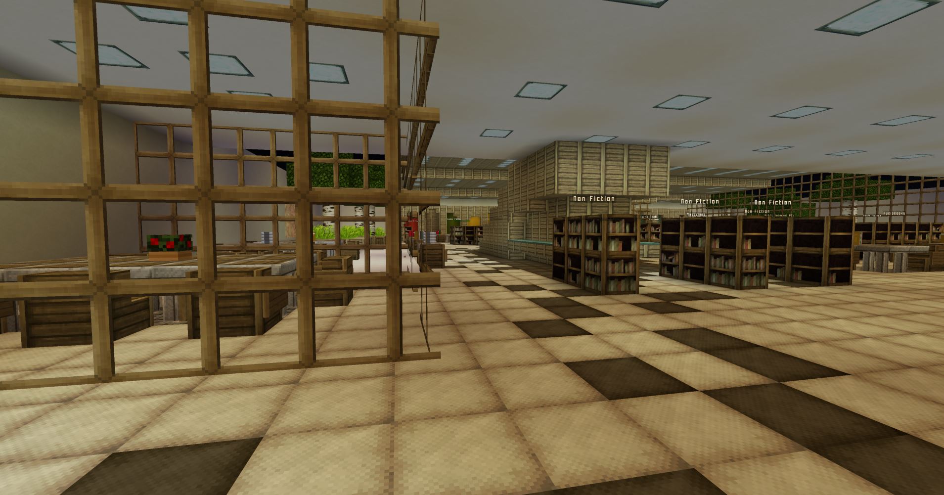 Visit the new Fremantle Library…in LibraryCraft! – LibraryCraft