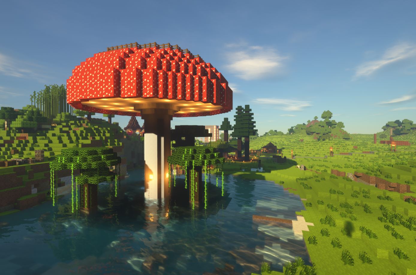 Build Spotlight – Mushroom House – LibraryCraft