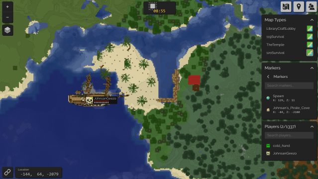 The Dynmap is back! – LibraryCraft